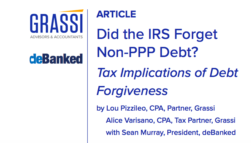 Forgiven Debts: The Hidden Tax Time Bomb That Could Kick Small ...