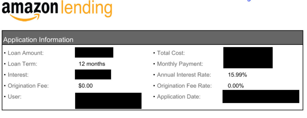 An Amazon Capital Lending Loan | deBanked