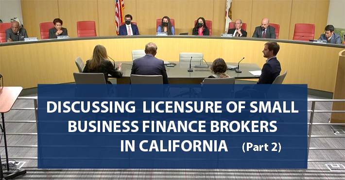 Second Hearing on Broker Licensing in California | deBanked